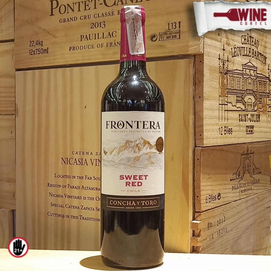 SWEET RED WINE - Concha y Toro FRONTERA Sweet Red 750ml Sweet Red Wine