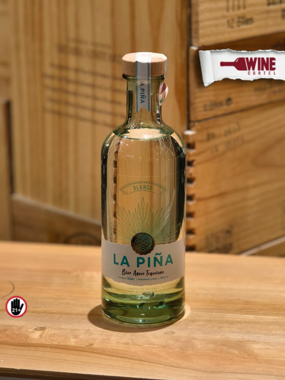 TEQUILA LA PINA Blue Agave Blanco Tequilana 700mL BALI INDONESIA