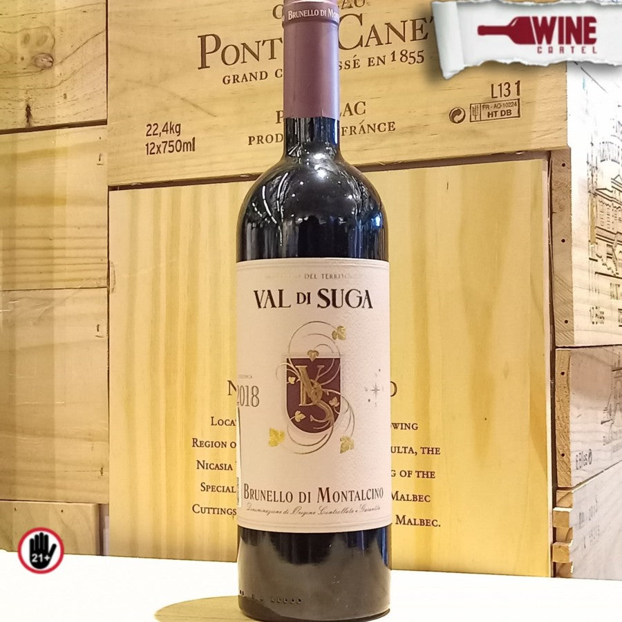 RED WINE Val Di Suga Brunello Di Montalcino DOCG 750mL ITALY